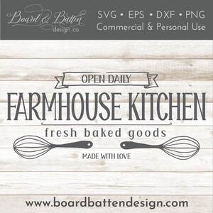 Kitchen Svg - Farmhouse Svg - Farmhouse Kitchen SVG File - Country ...