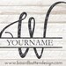 Split Letter W SVG - Monogram Split W Svg - Split Initial W Svg ...