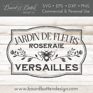 French Svg Files Garden Svg French Vintage Svg Designs French Country ...