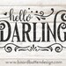 Husband Svg File - Hello Darling Svg Cut File - Hello Svg - Hello Cut ...