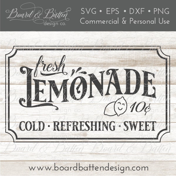 Lemonade Svg - Etsy