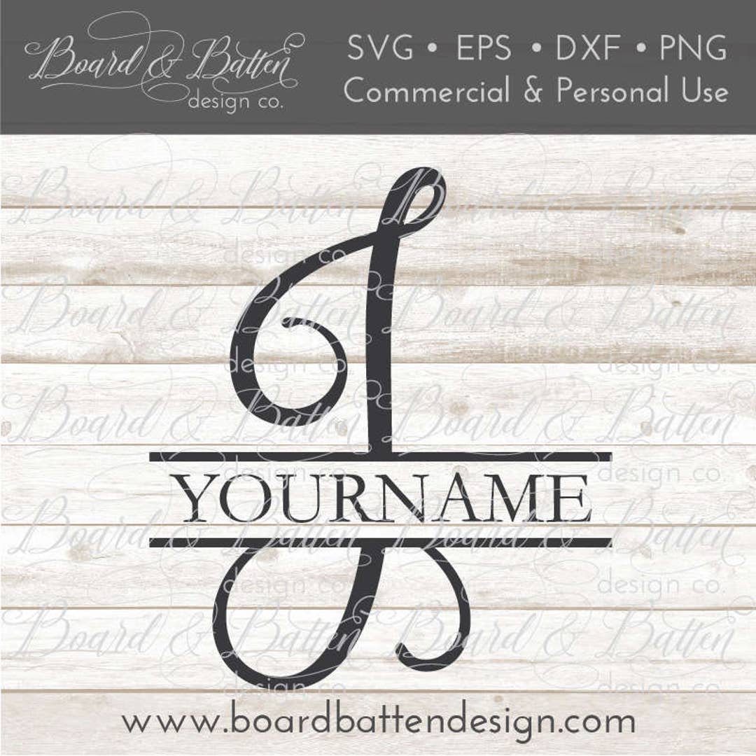 J Svg - Letter J Svg - Split Monogram Svg - J Monogram Svg - Split ...