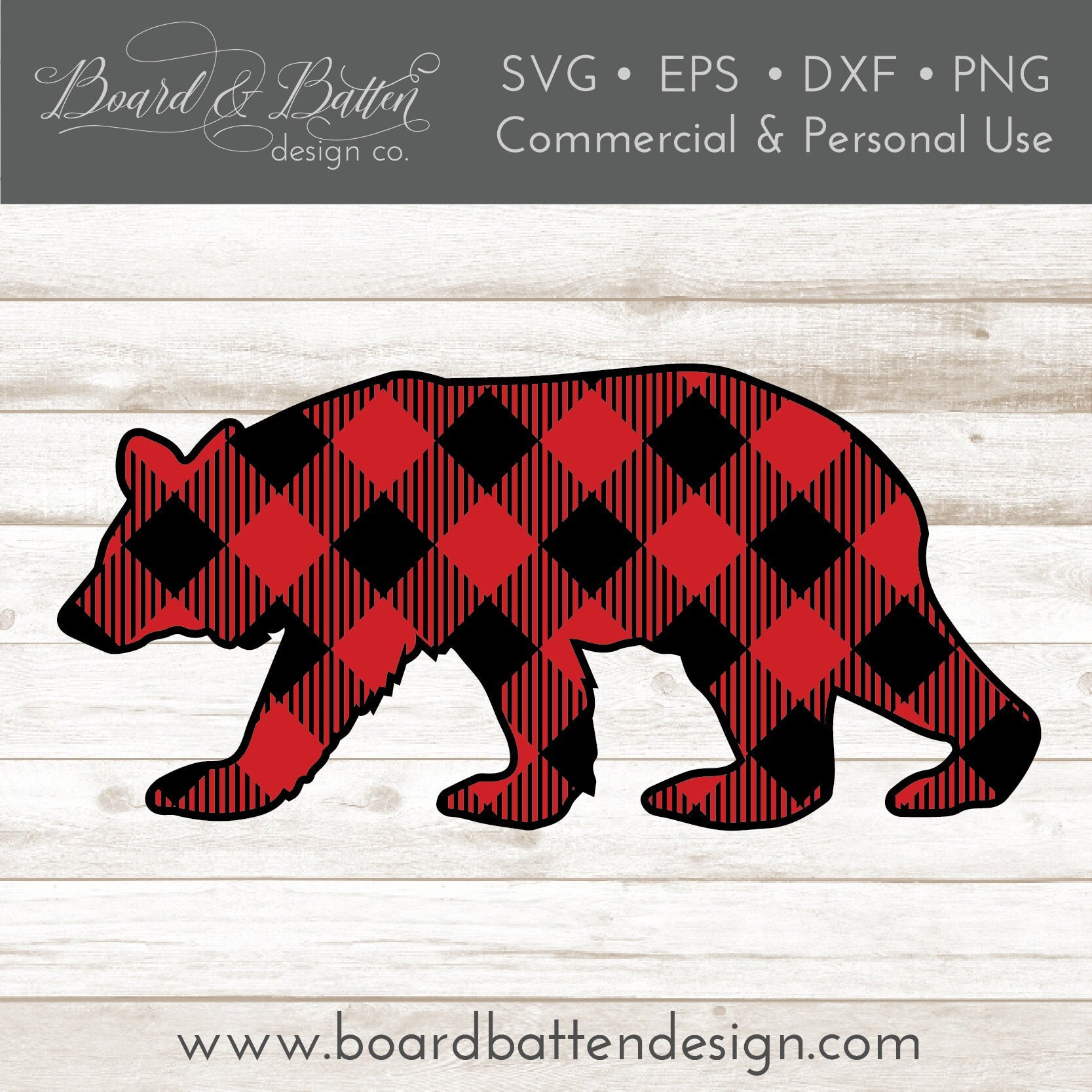 Bear Svg Files Cricut Bear Downloads Buffalo Plaid Png - Etsy