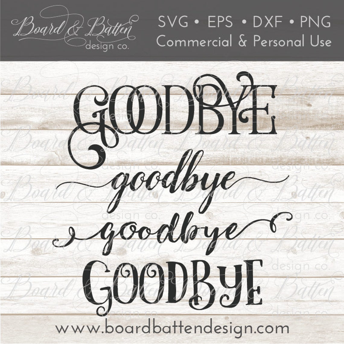 Goodbye Bundle Svg Files Svg Cut Files Wood Sign Svg Dxf - Etsy