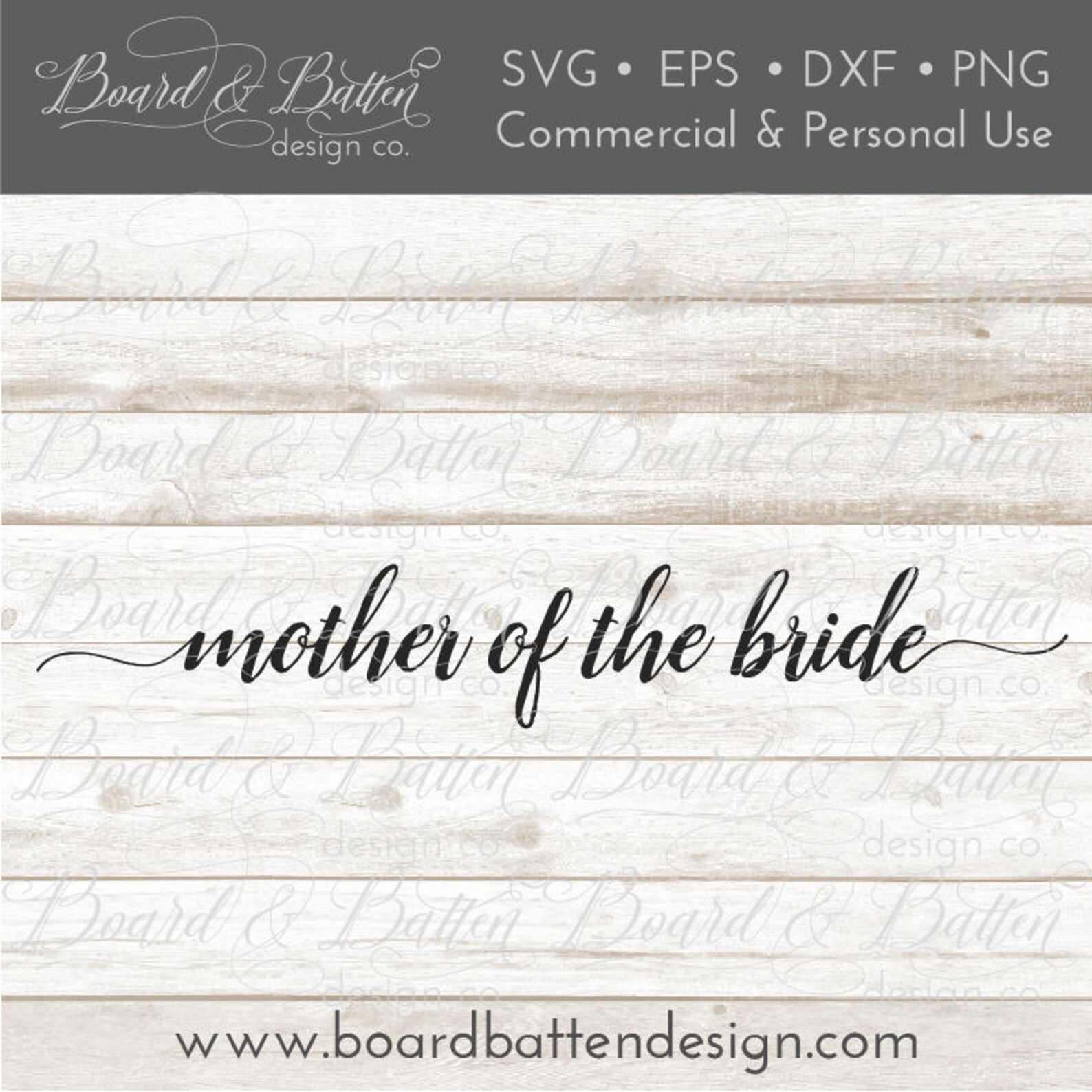 Mother of the Bride Svg File Mother of the Bride Card Svg - Etsy