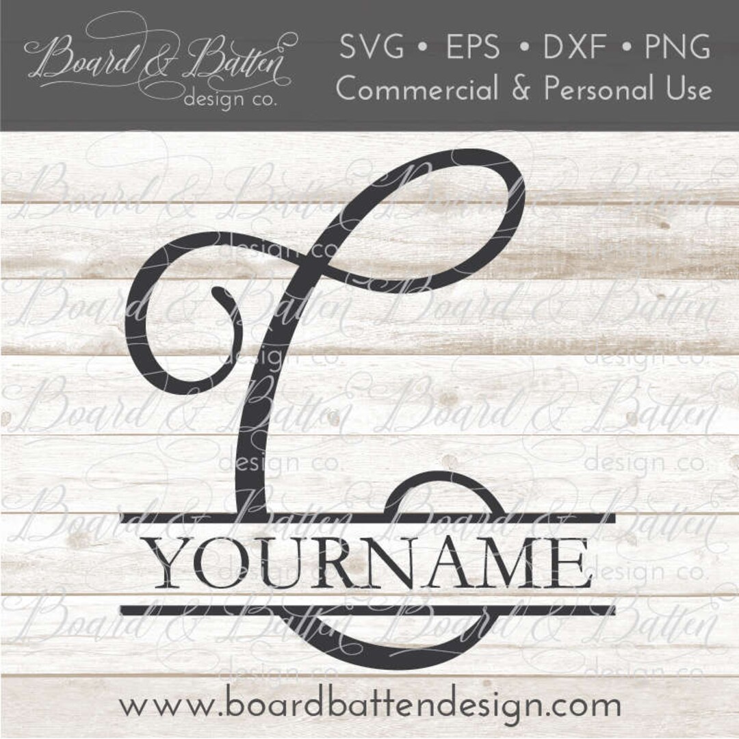 C SVG - Initial SVG - Letter C SVG - C Monogram - Svg for Cricut ...