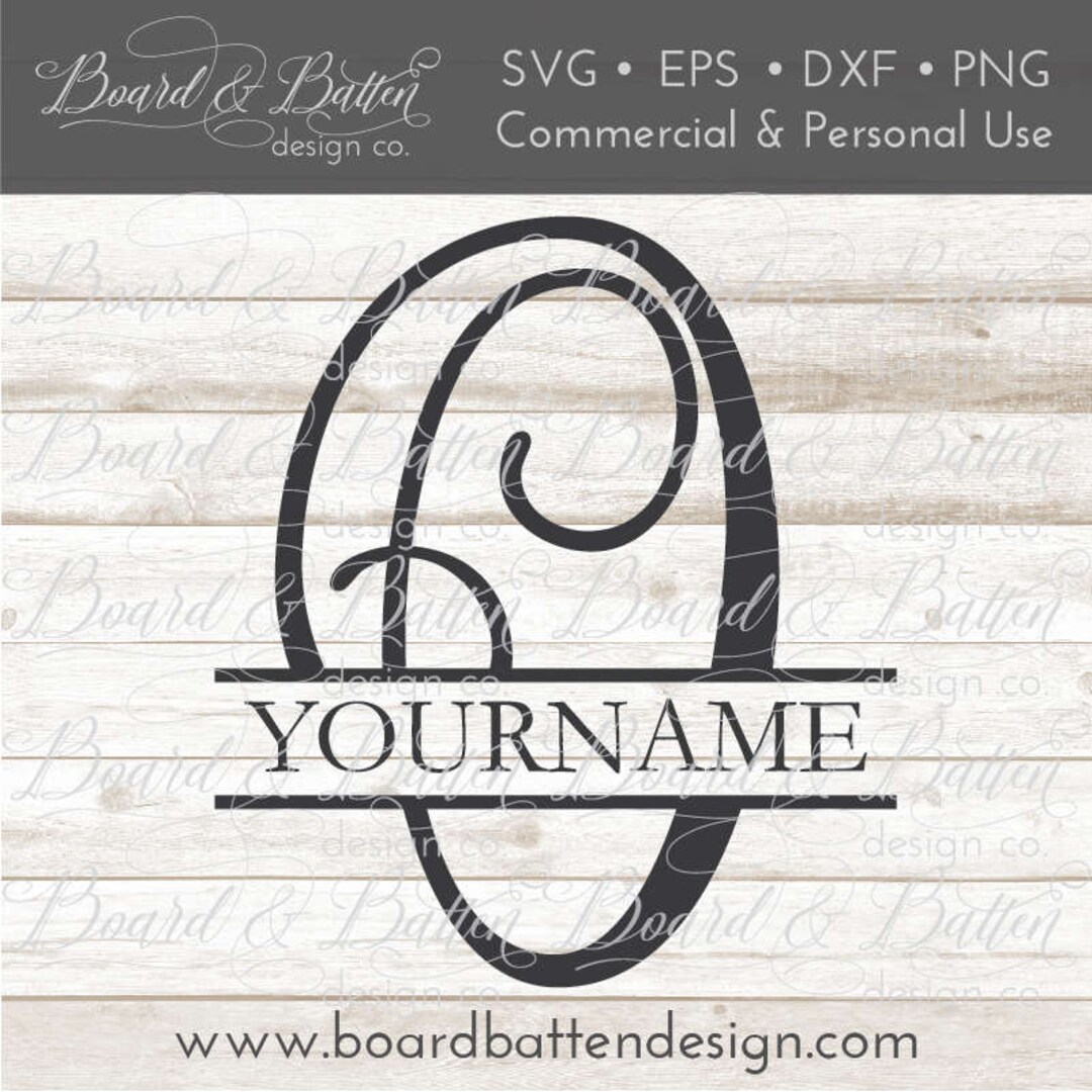 O Split Monogram SVG - Letter O Monogram Svg - Split Letter O Svg ...