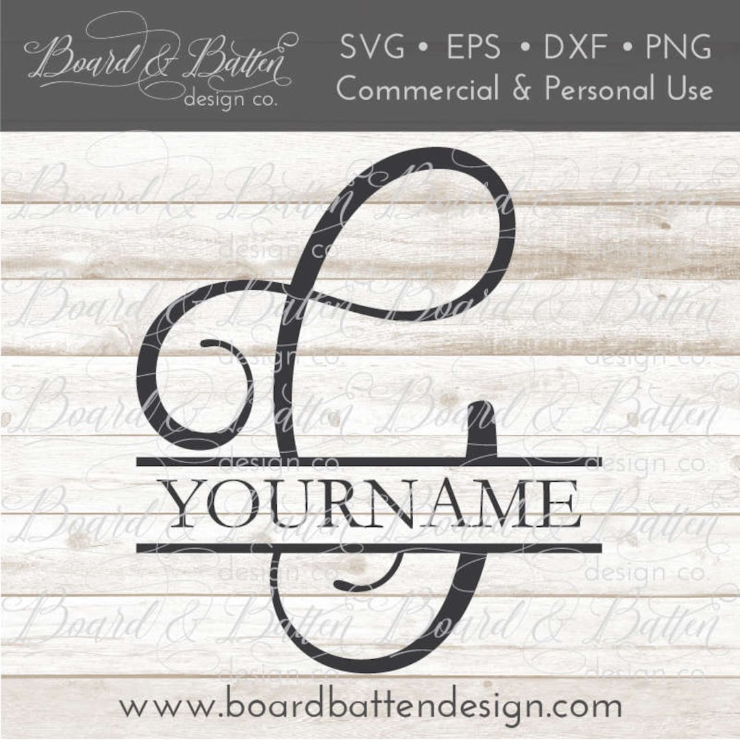 Split G Svg File - Split Monogram G - Split Letter G Svg - Split ...