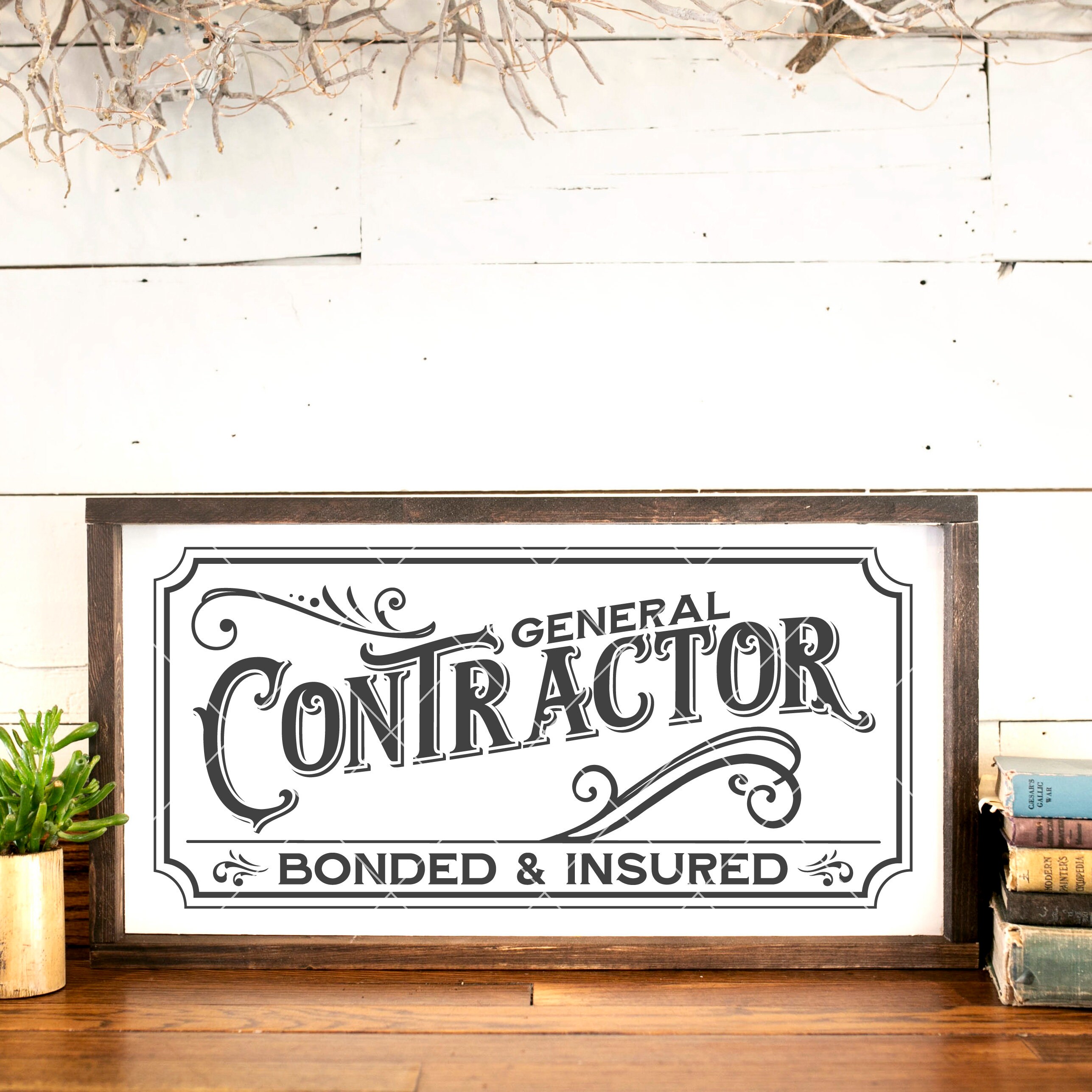 General Contractor Svg File Occupation Svg General - Etsy