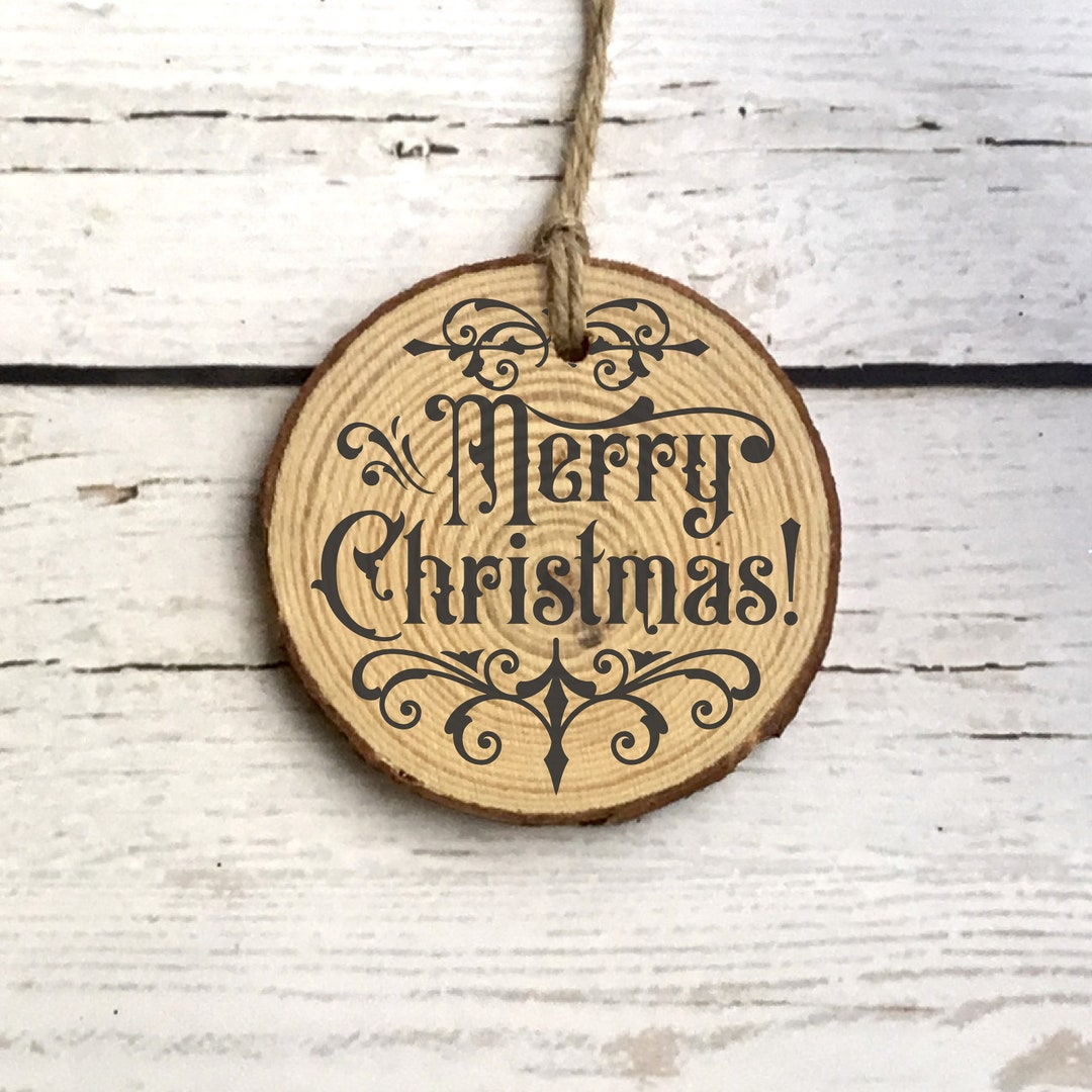 Vintage Merry Christmas Cut File for Cricut - Christmas Cuttables ...