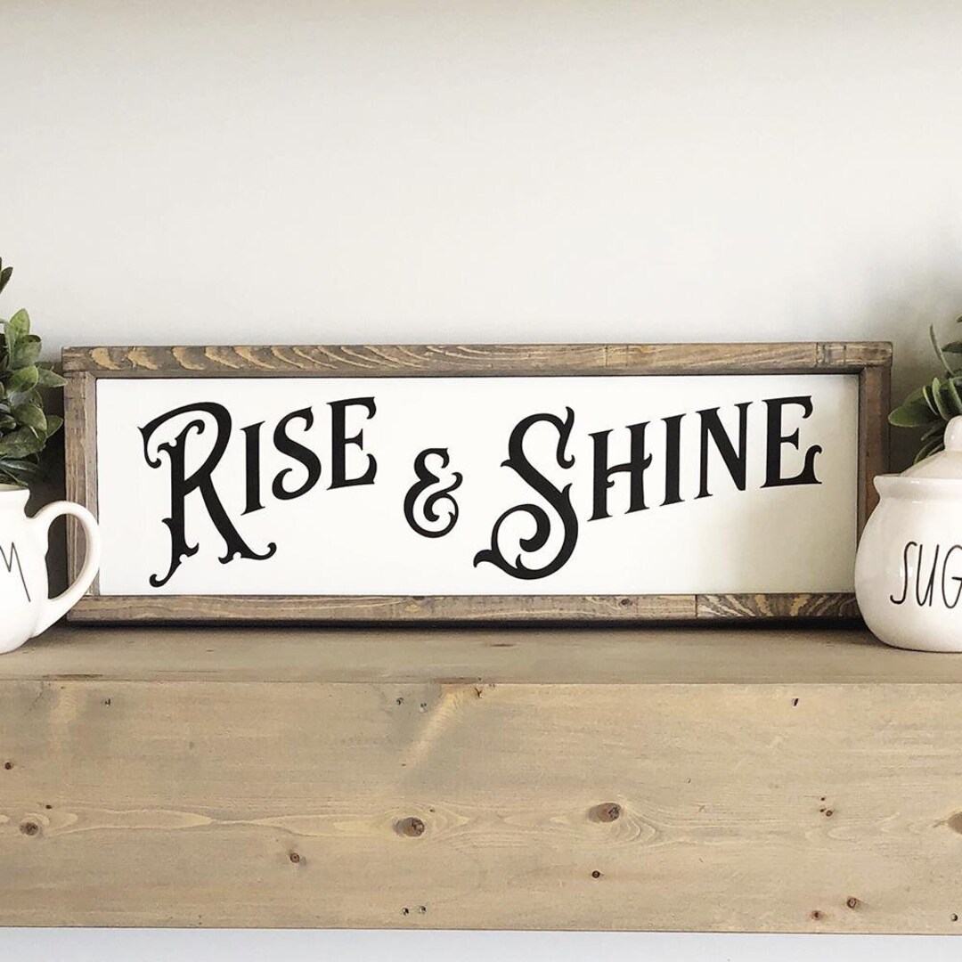 Rise and Shine Svg File for Cricut Silhouette - Cutting Files ...