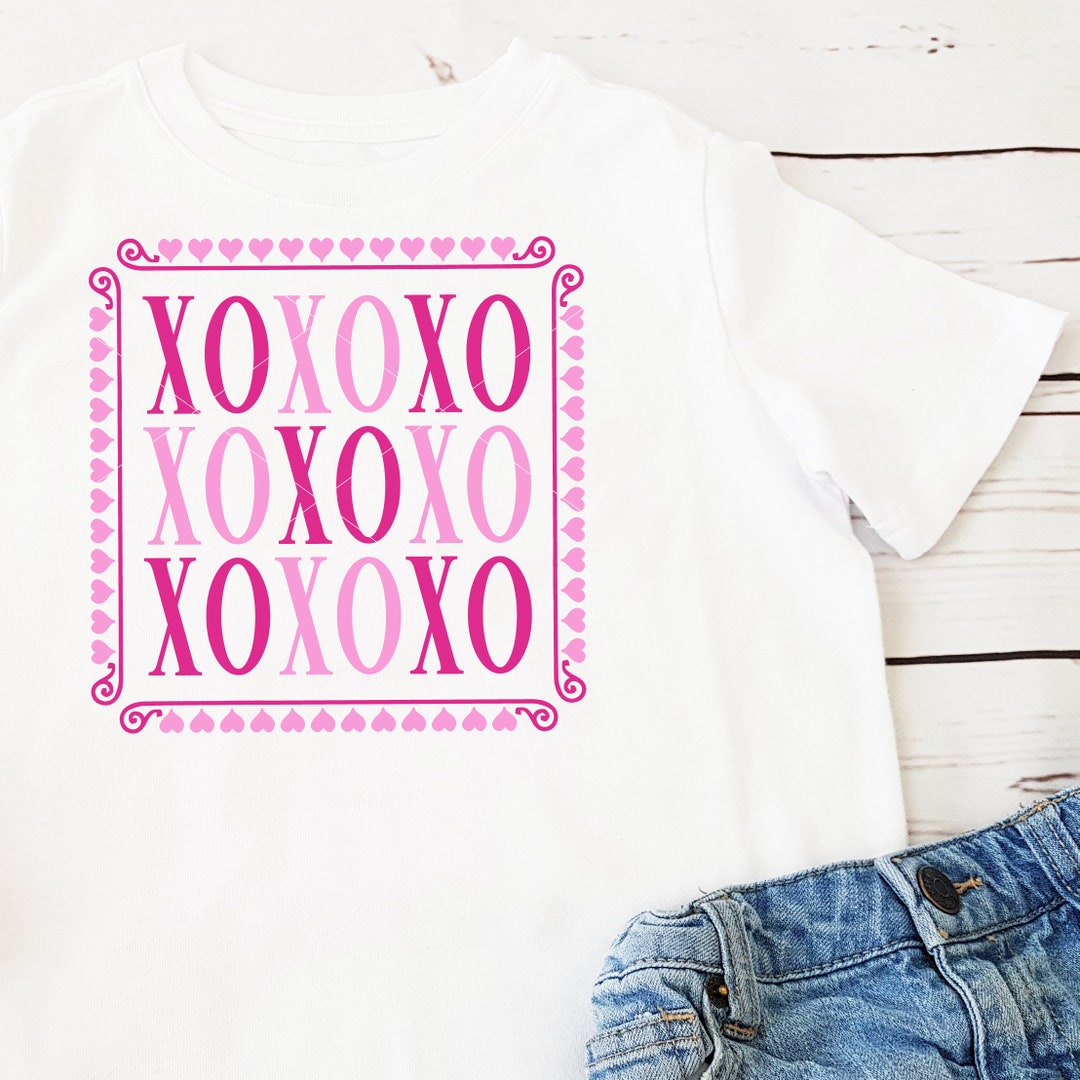 XOXOXO SVG File XOXO Svg Valentine's Day Svg File - Etsy