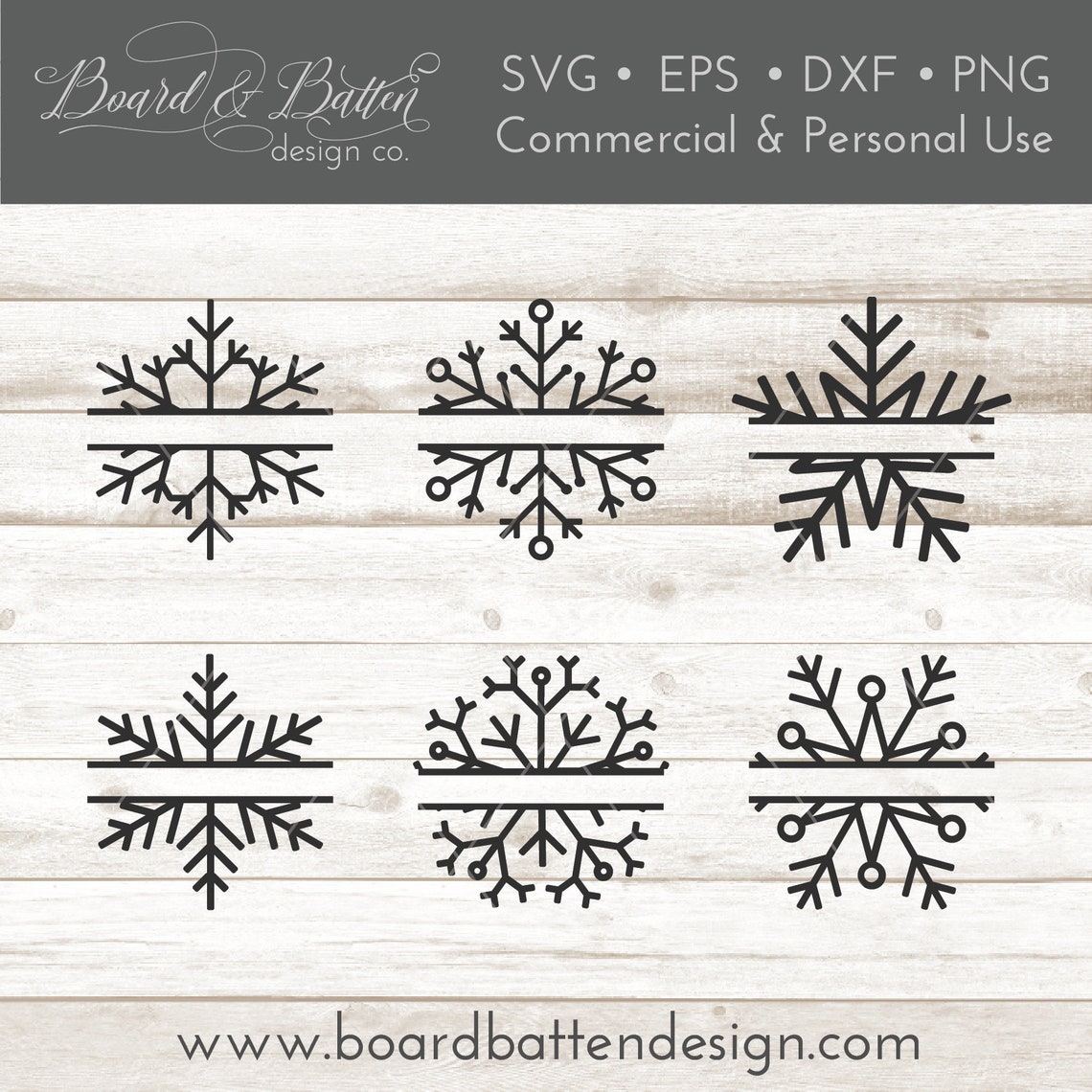 Snowflake Name SVG Split Snowflake SVG File Snowflake - Etsy México