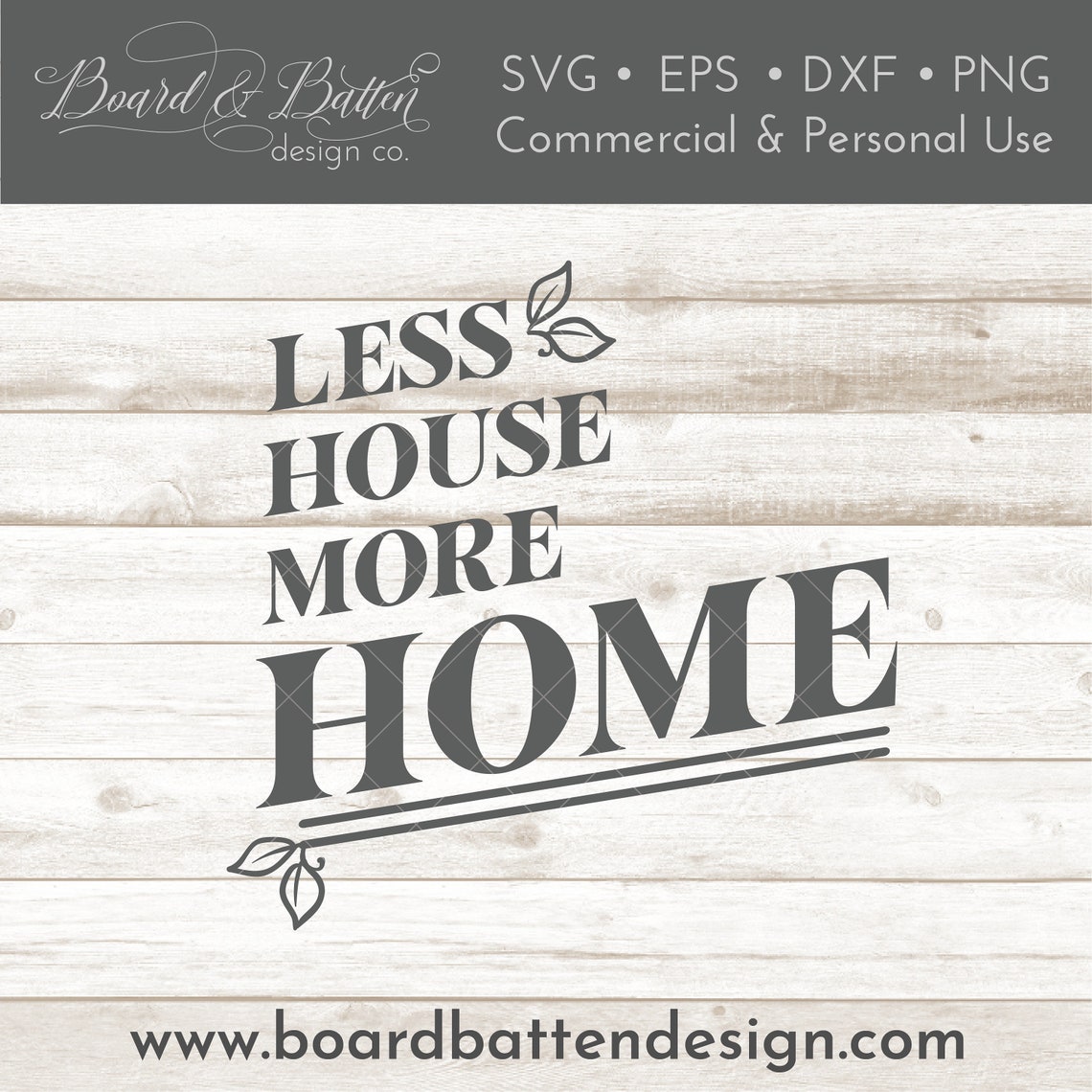 Homemaking Svg Less House More Home SVG File Quote SVG - Etsy