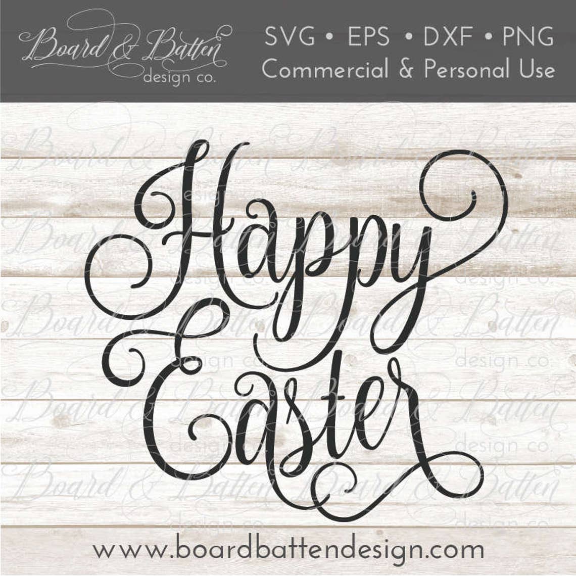 Happy Easter SVG Calligraphy Script svg Cute SVG files | Etsy