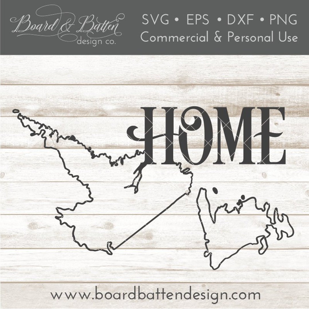 Newfoundland Labrador Cut File NL Svg File Canadian Cut Files NL ...
