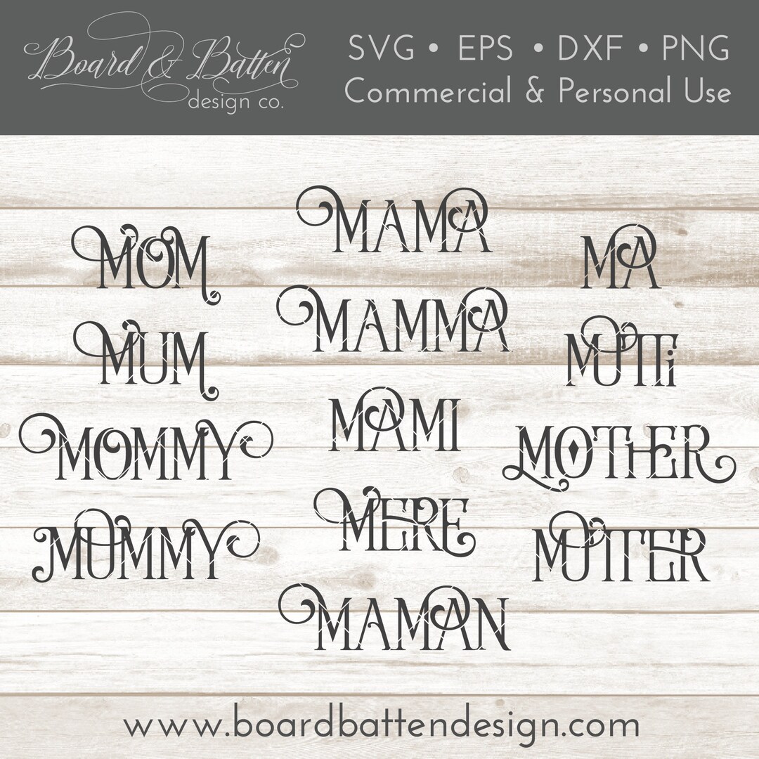 Mami svg, mutti svg, momia svg, mutter svg, mere svg, maman svg mom ...