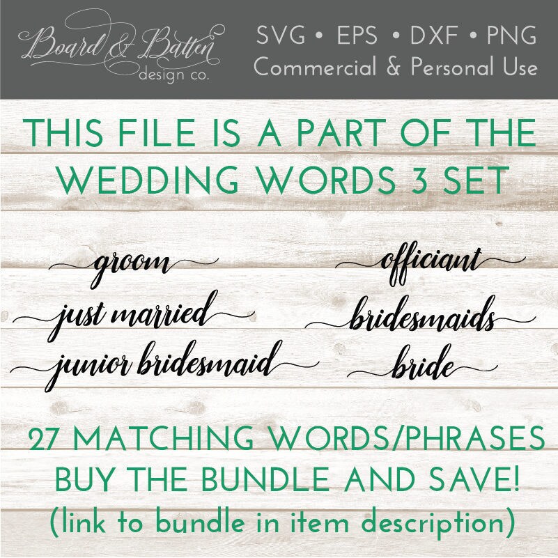 Officiant Svg File Officiant Dxf File Officiant Cut File - Etsy