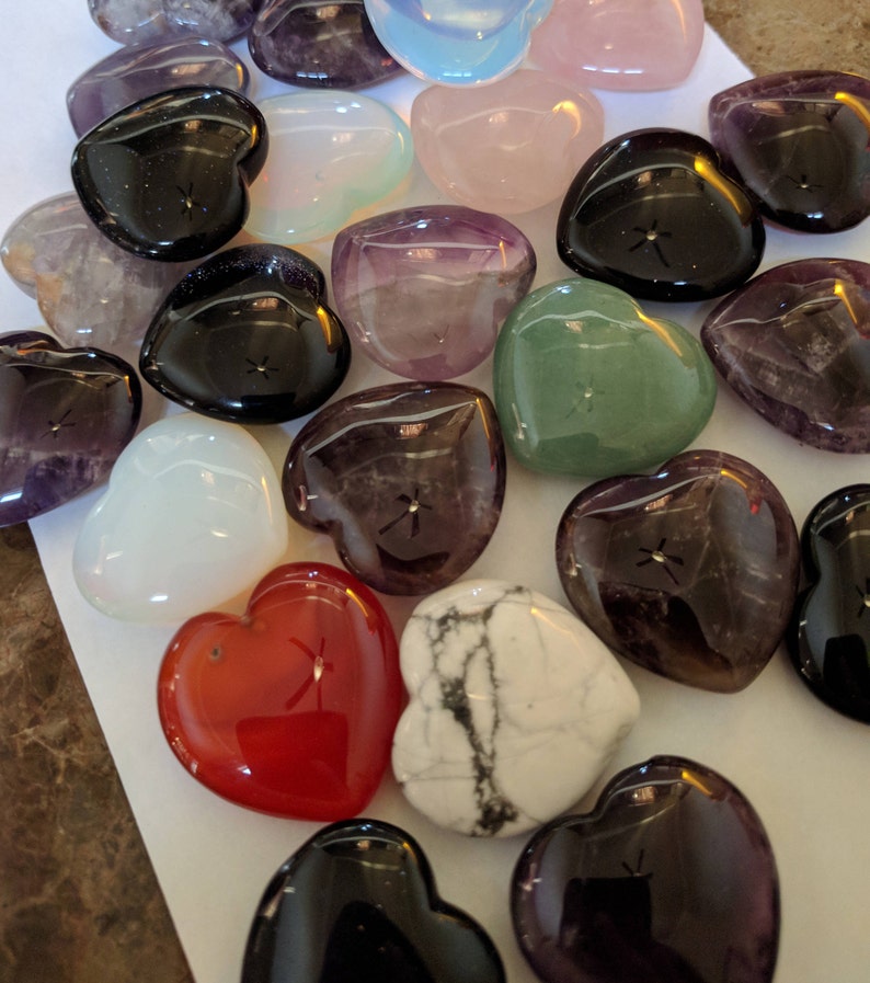 Assorted Unique Heart Selection READ DESCRIPTION - Etsy