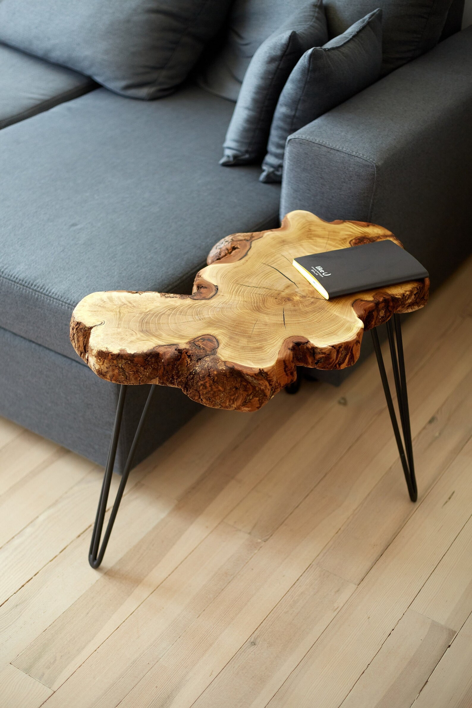 Wood Slab Coffee Table Live Edge Coffee Table Rustic Wood - Etsy