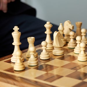 Wooden Chess Table, Chess Table, Table for Chess, Chess Game Table ...