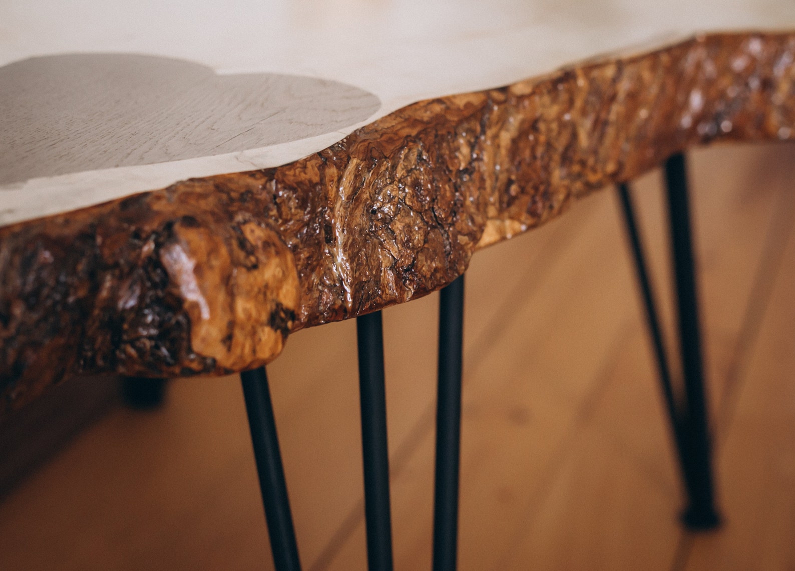 Rustic Coffee Table Wood Coffee Table Live Edge Table - Etsy