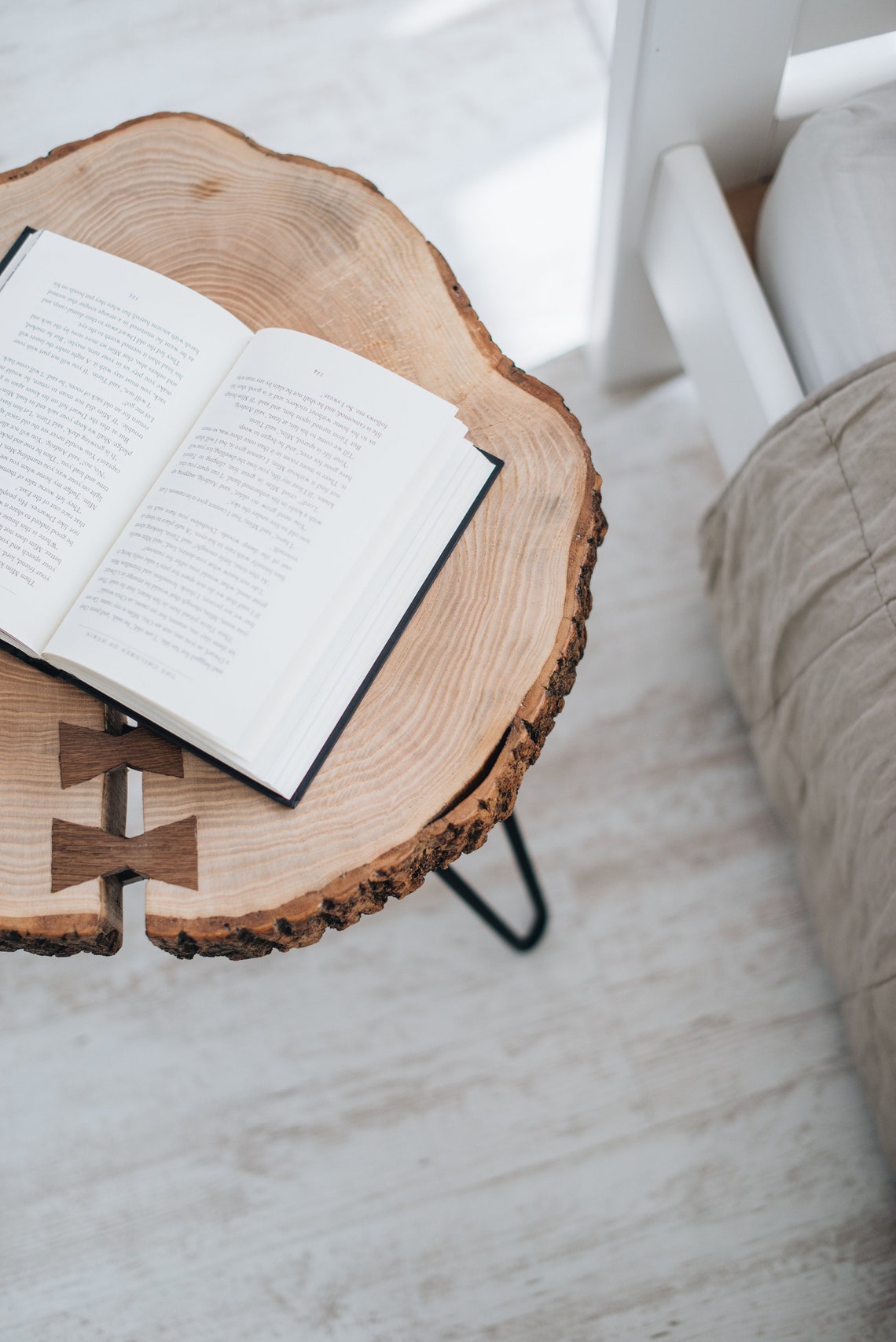 Rustic Coffee Table Round Coffee Table Modern Coffee Table | Etsy