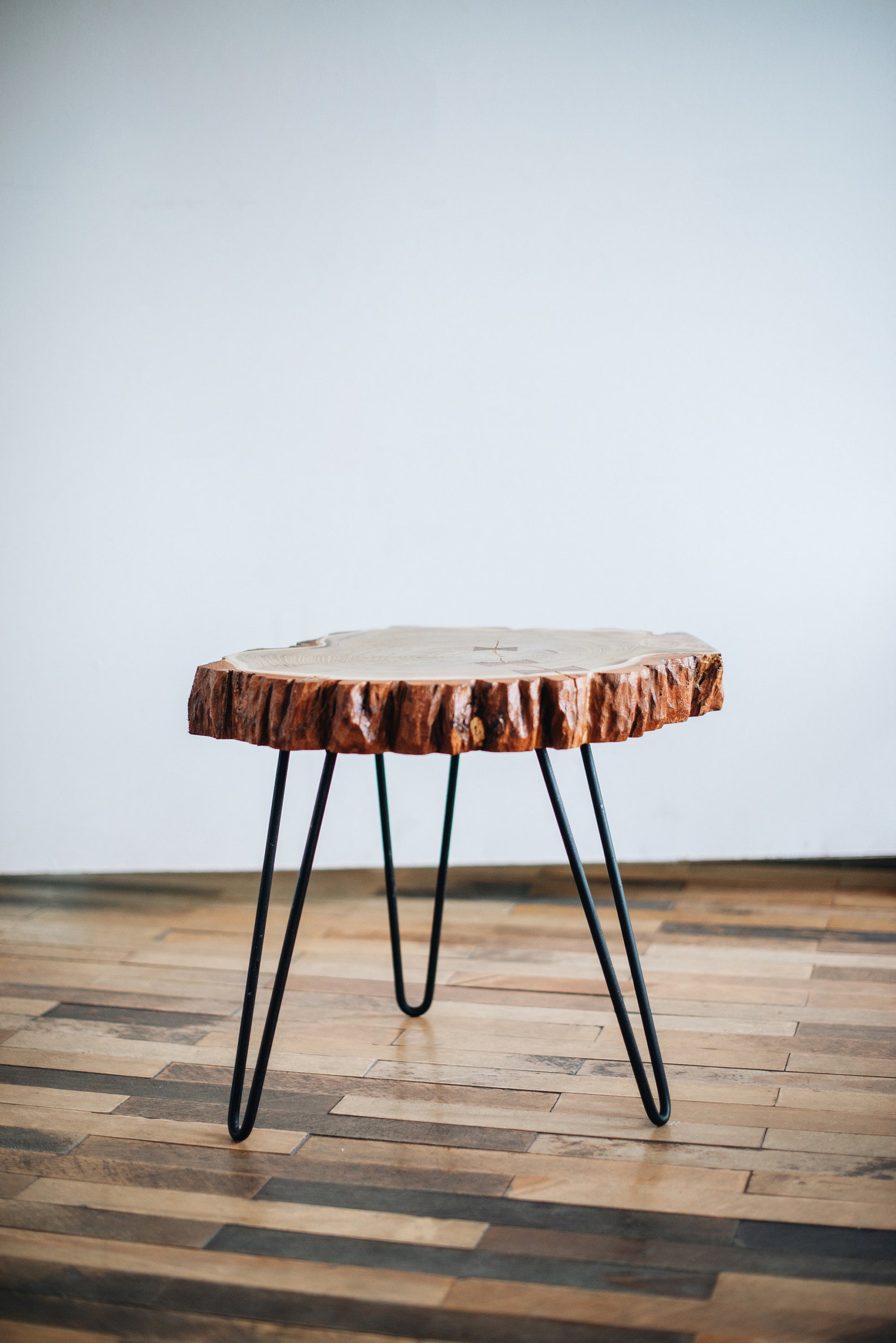 Round Coffee Table Wood Coffee Table Side Coffee Table Live - Etsy