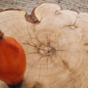 Round Coffee Table, Live Edge Coffee Table, Unique Shape Coffee Table ...