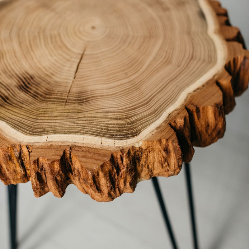 Raw Wood Coffee Table - Etsy