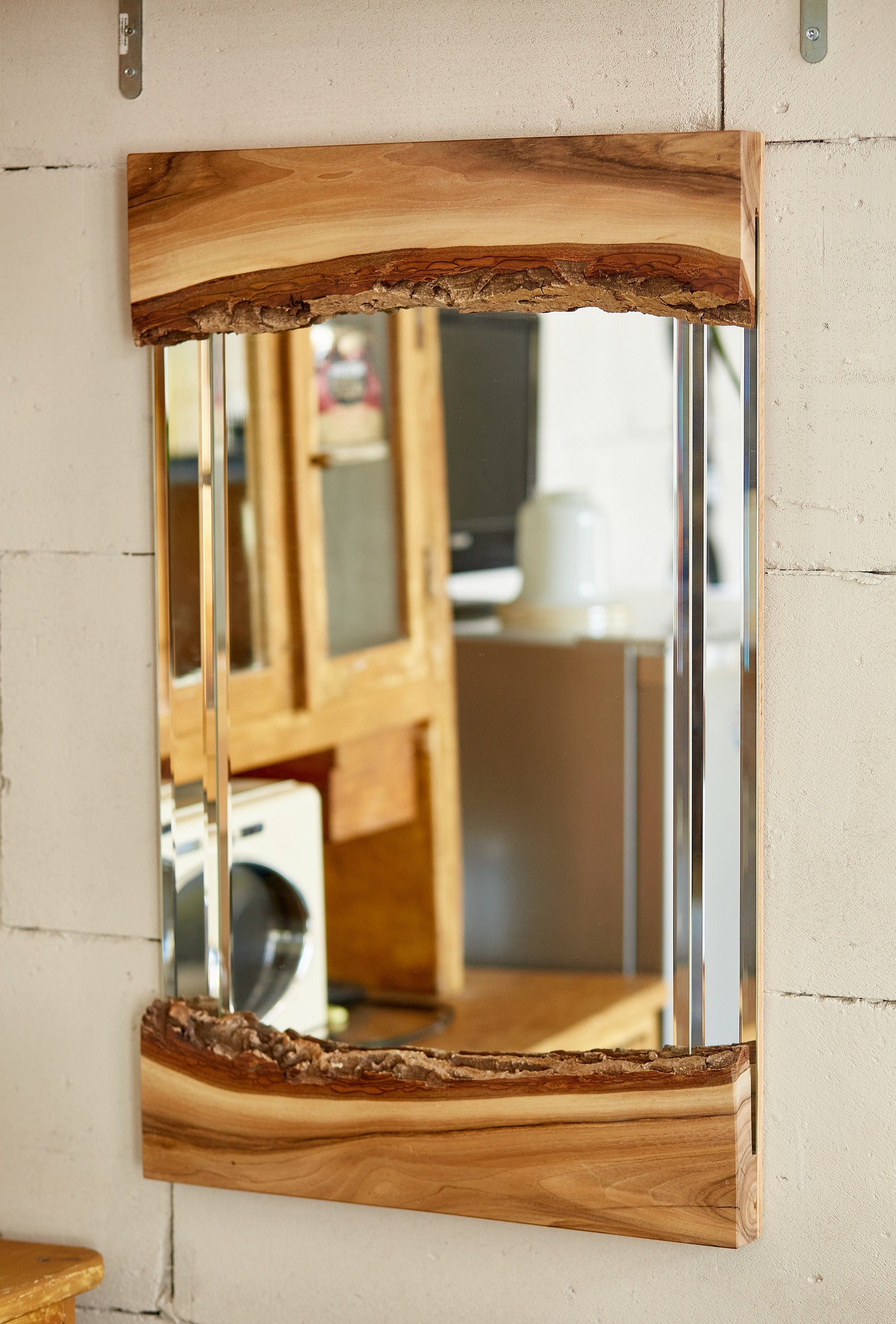 Wall Mirror Wood Mirror Home Decor Vanity Mirror Bathroom - Etsy