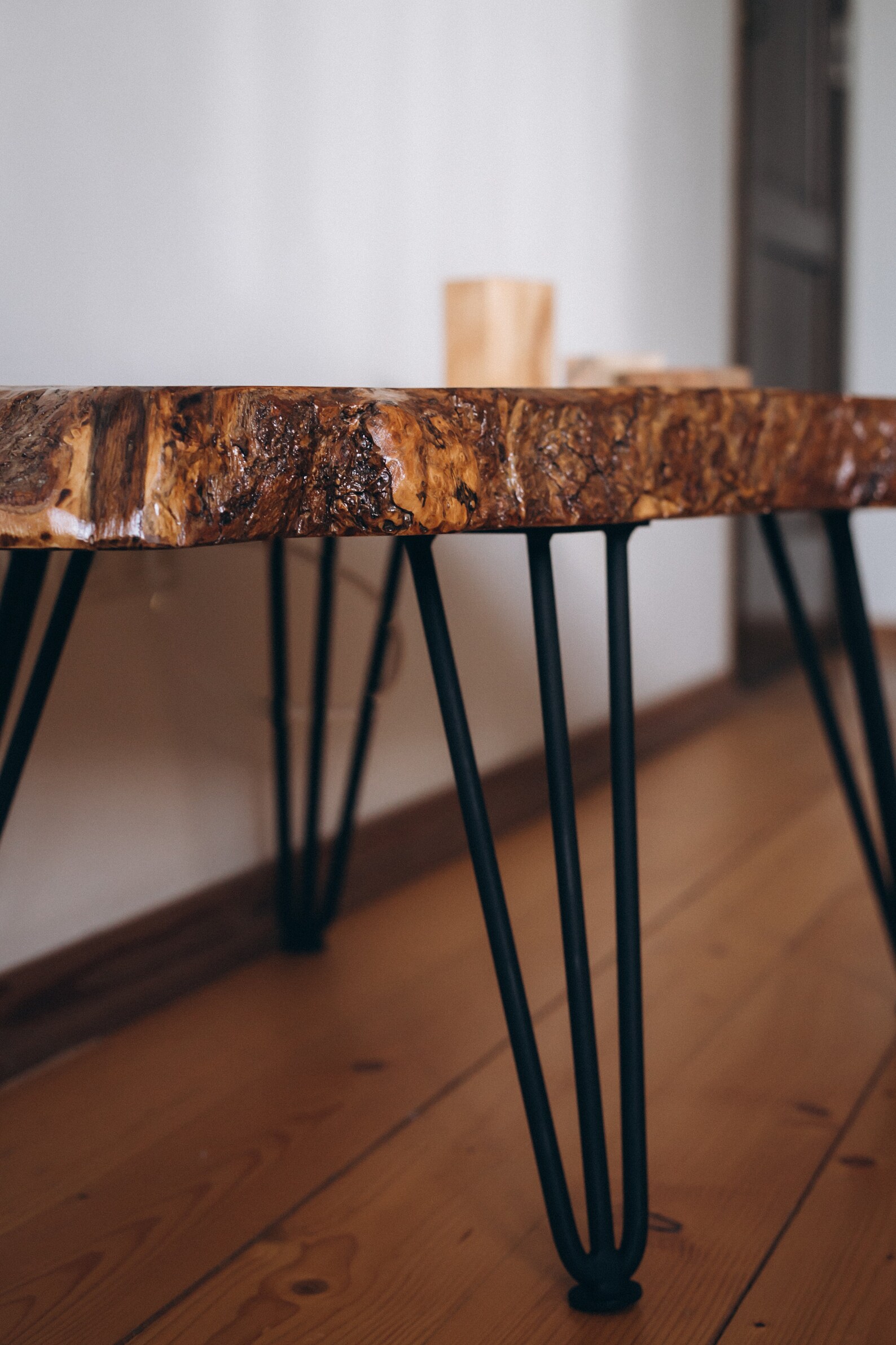 Rustic Coffee Table Wood Coffee Table Live Edge Table - Etsy