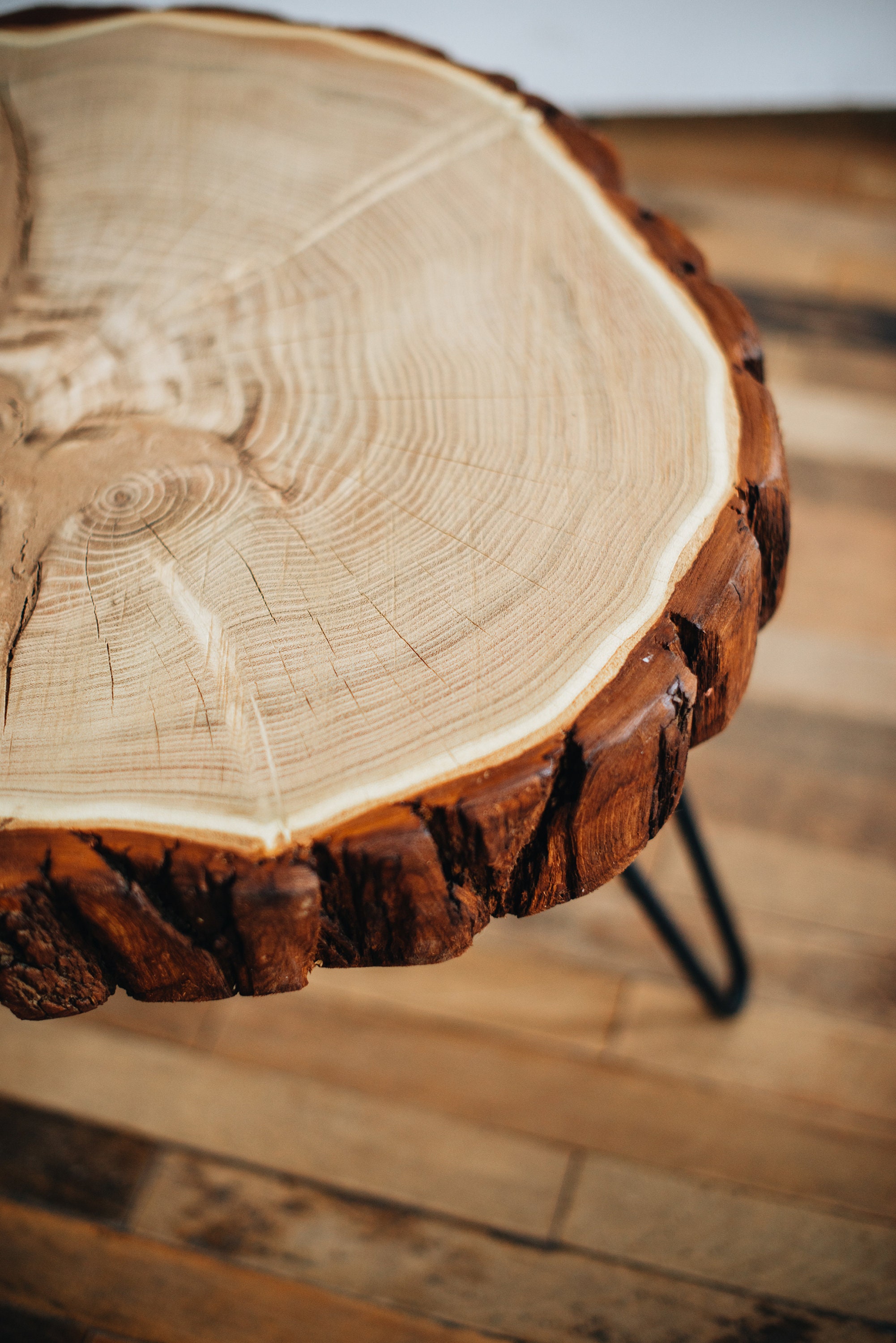 Live Edge Coffee Table Coffee Tables Round Coffee Table - Etsy