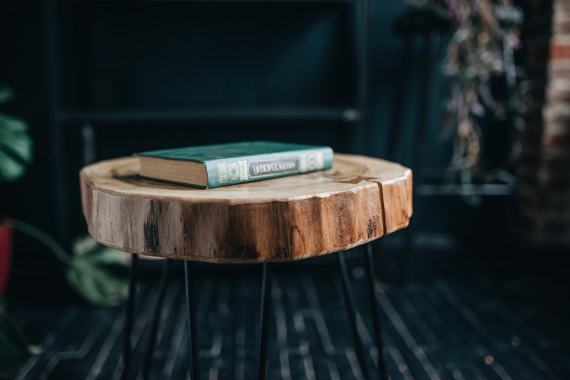 Walnut Coffee Table Butterfly Joint Table Rustic Coffee - Etsy