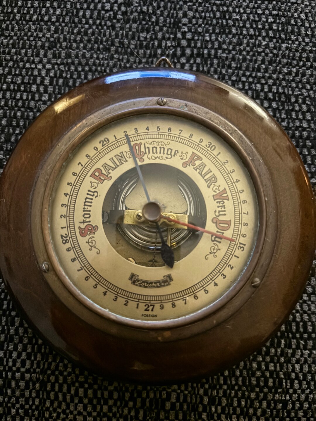 Vintage Barometer - Etsy