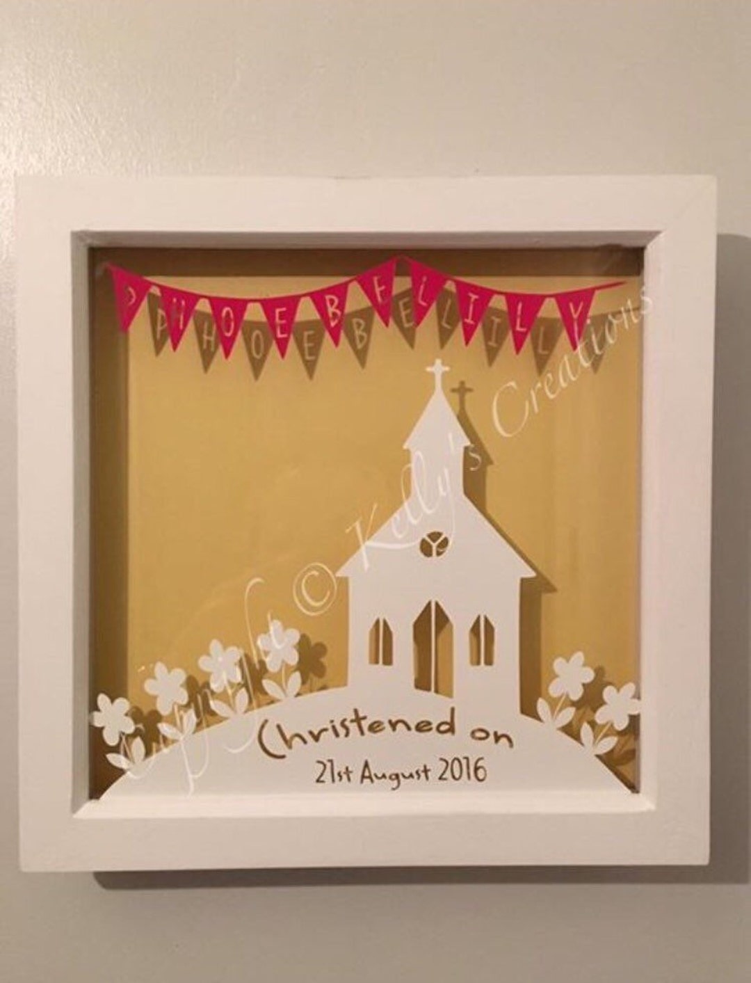 Christening Sampler SVG - ESP - PNG File, Cutting File - Etsy