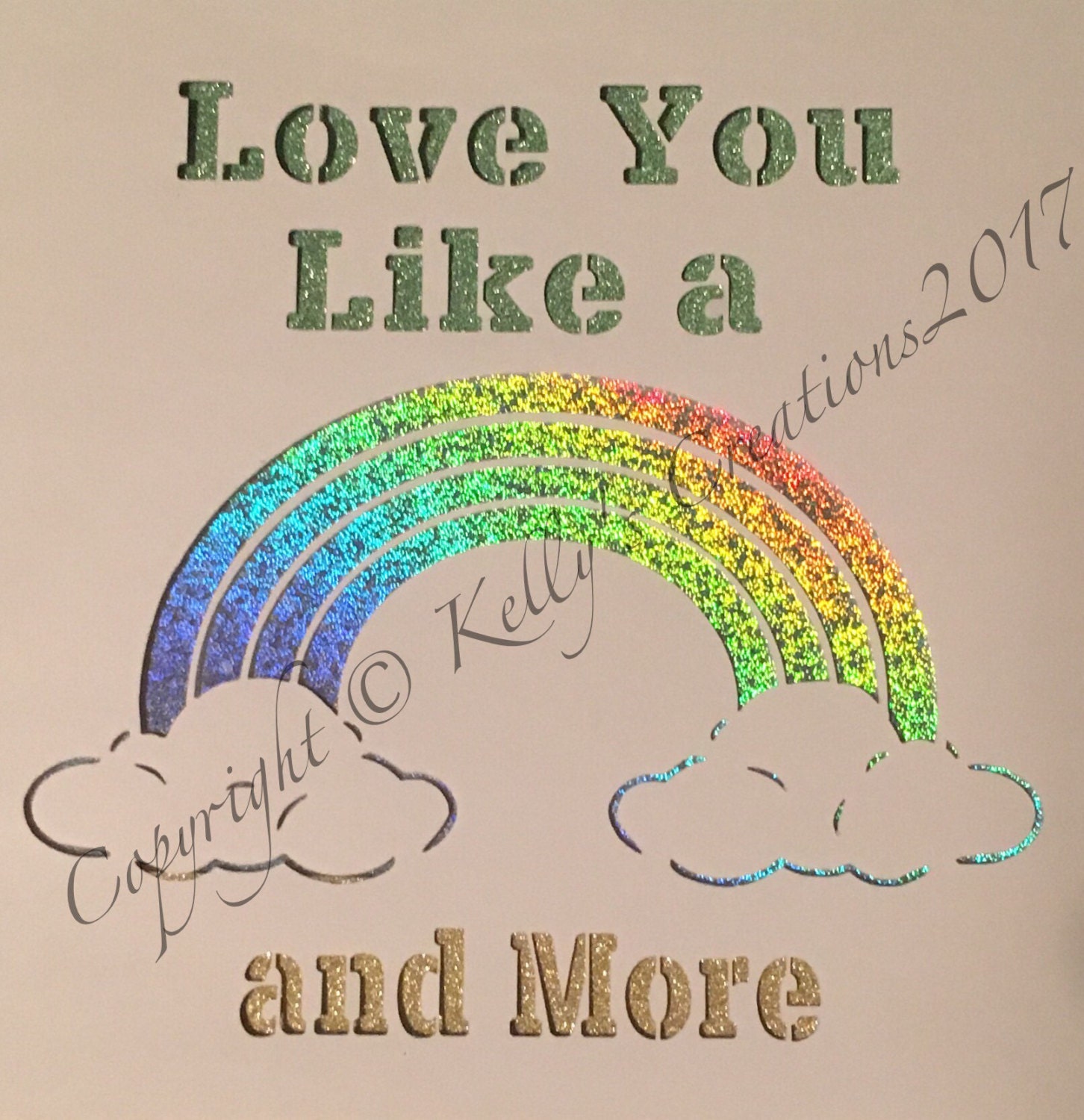Rainbow cut out SVG ESP PNG file cutting file | Etsy