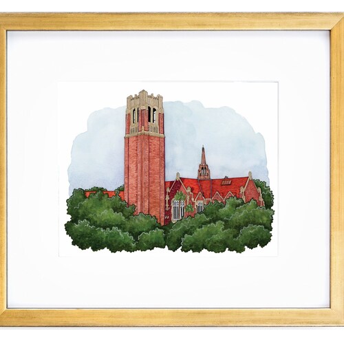 University of Florida Art Print Florida Grad Gifts UF - Etsy