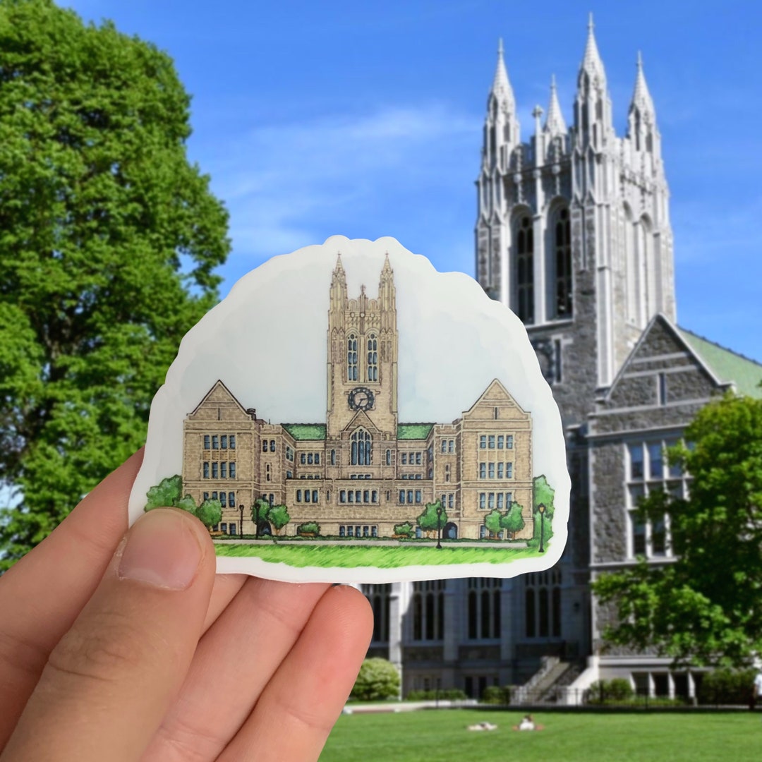 Vinyl Sticker, Boston College Sticker - Etsy