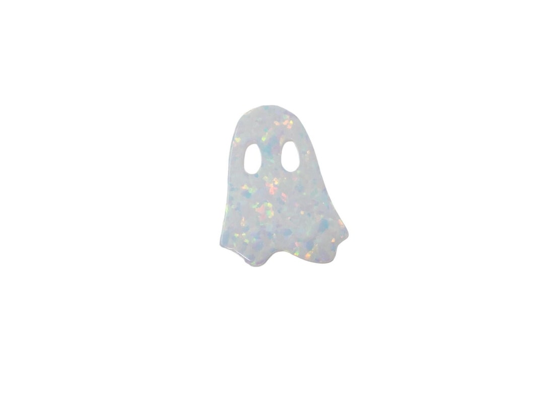 White Opal Ghost II Pendant "new Shape" Opal Lab Created Ghost Bead ...