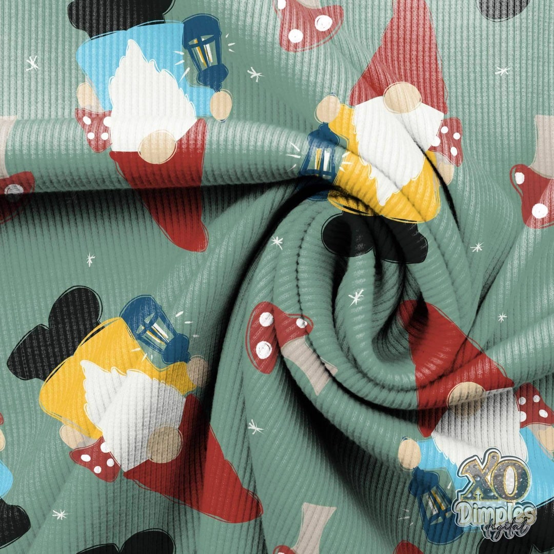 Cottagecore Seamless, Gnomes Seamless, Cottage Core, Vintage Seamless ...