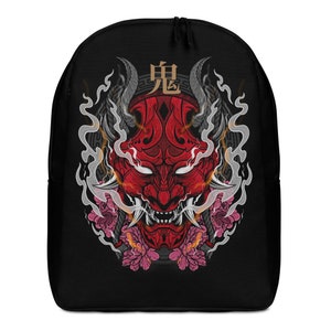 BOSOZOKU Anime Japanese Backpack Demon Ancient Japan Culture - Etsy