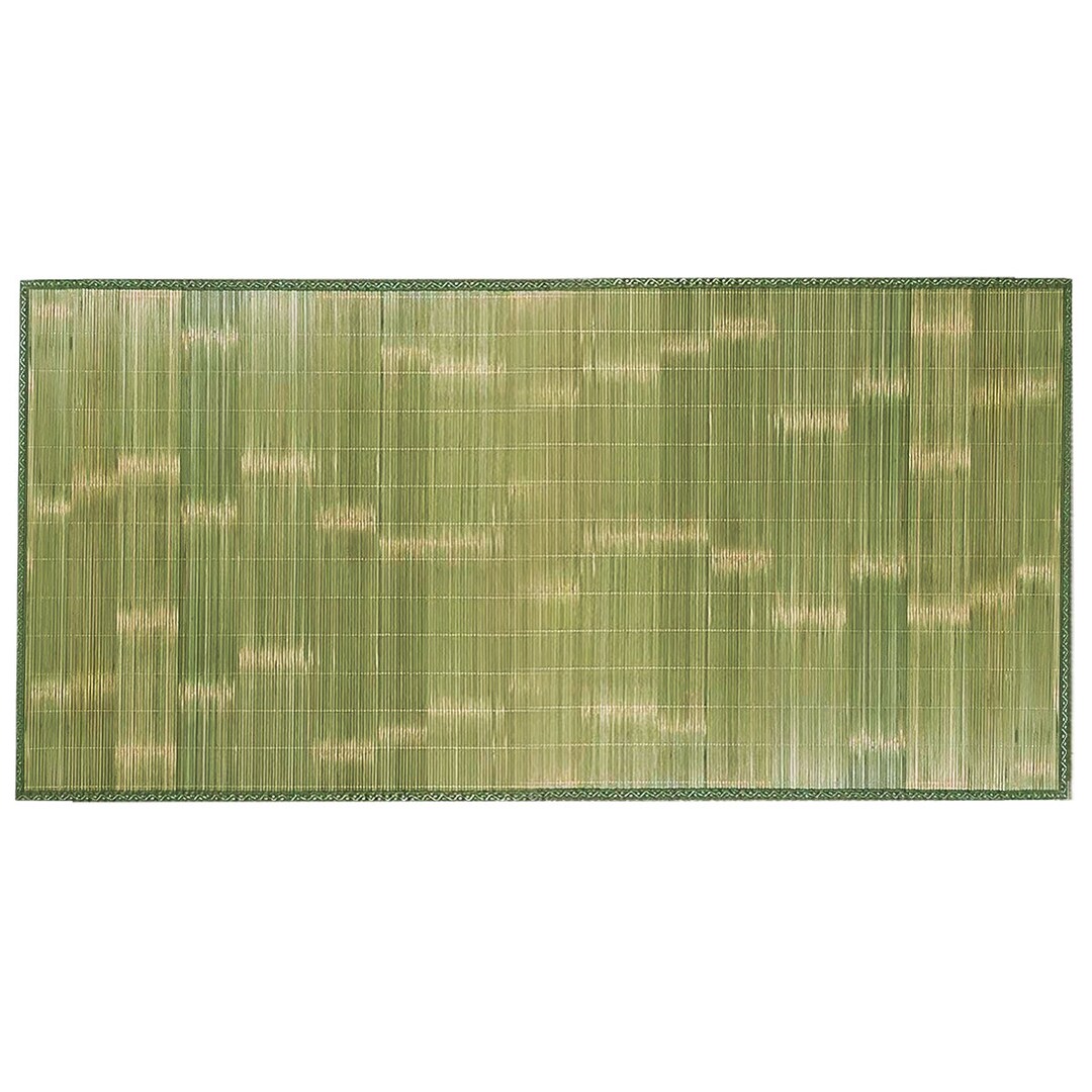 70 X 35 Inch Natural Bamboo Area & Kitchen Rug Bath Shower Mat Indoor ...