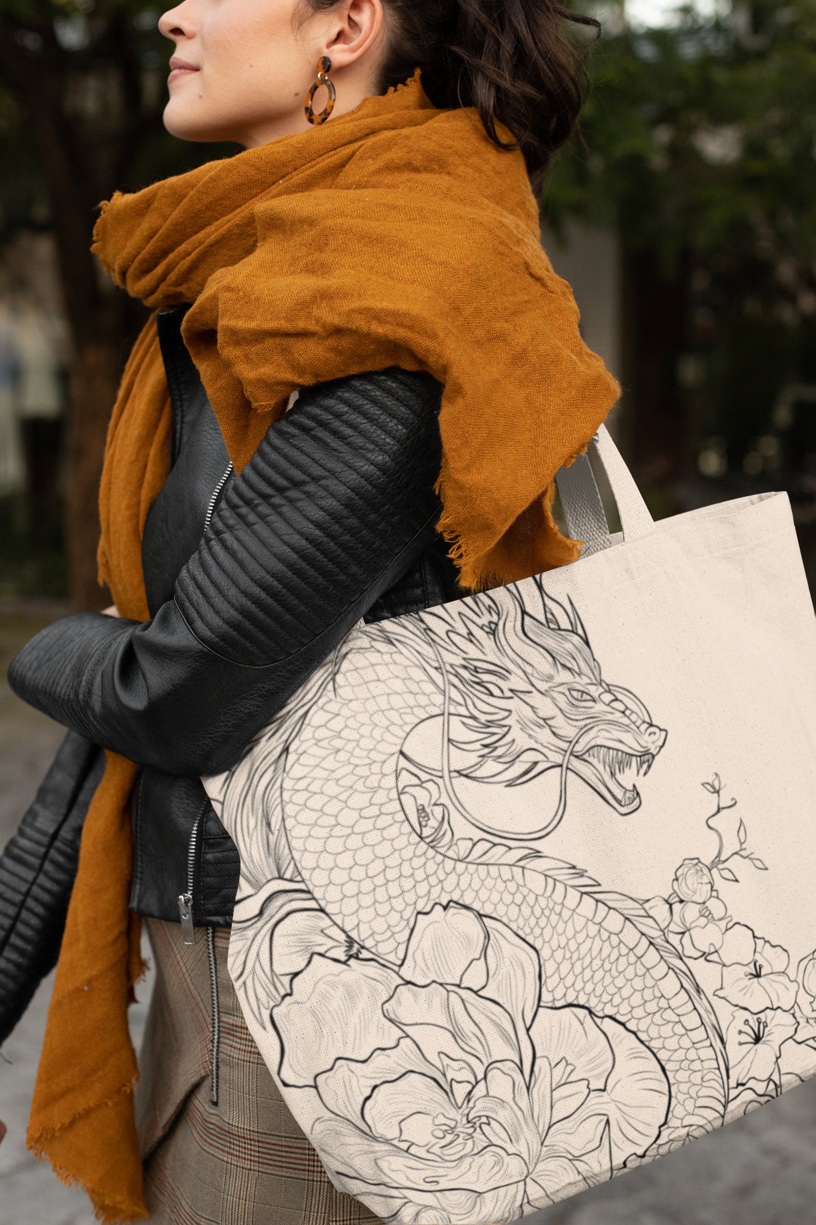 BOSOZOKU Coloring Book Page Chinese Dragon Digital Download Print Wall ...