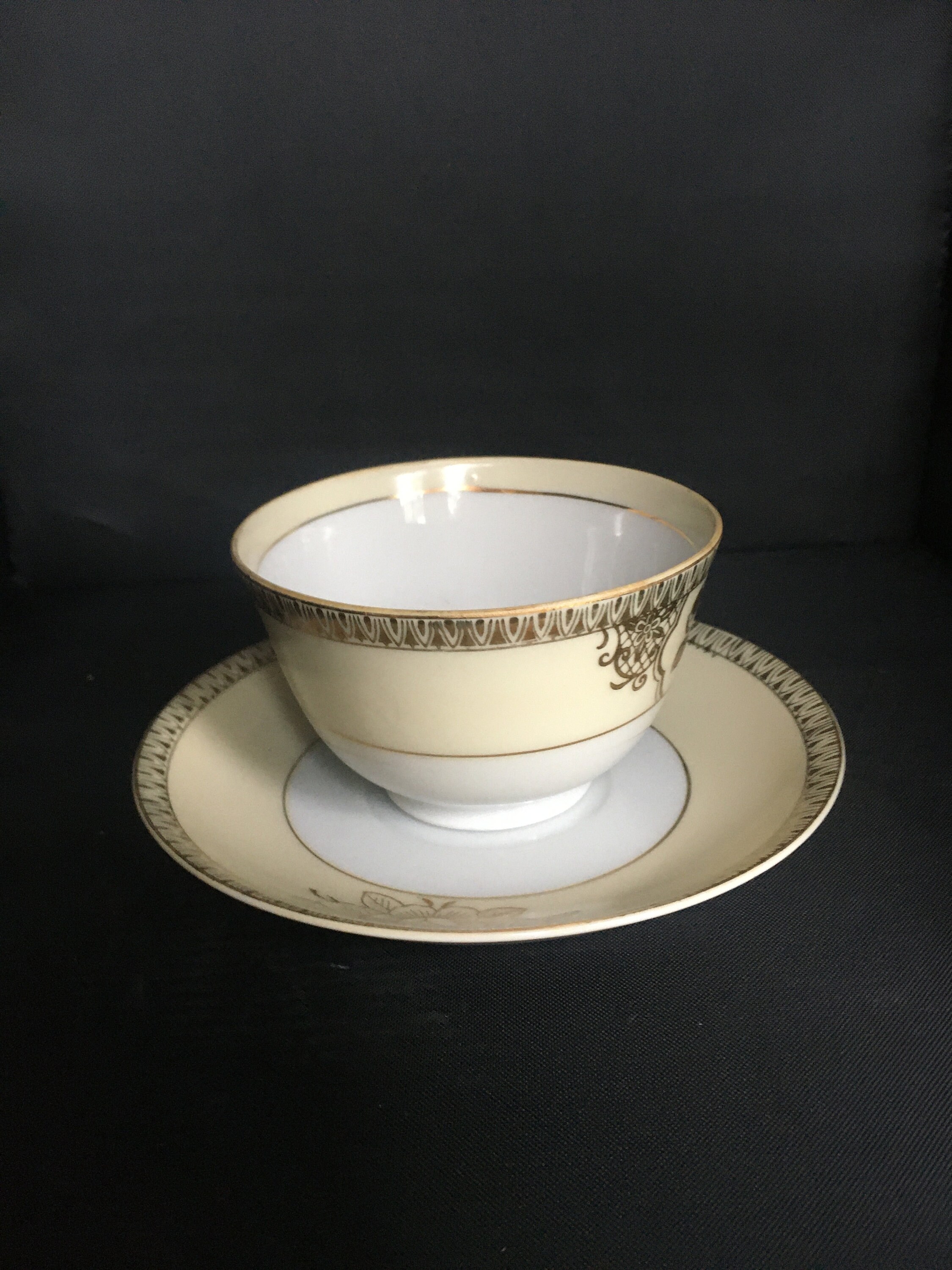 Selling Four Chikaramachi Hand Painted Teacup and Saucer Made - Etsy