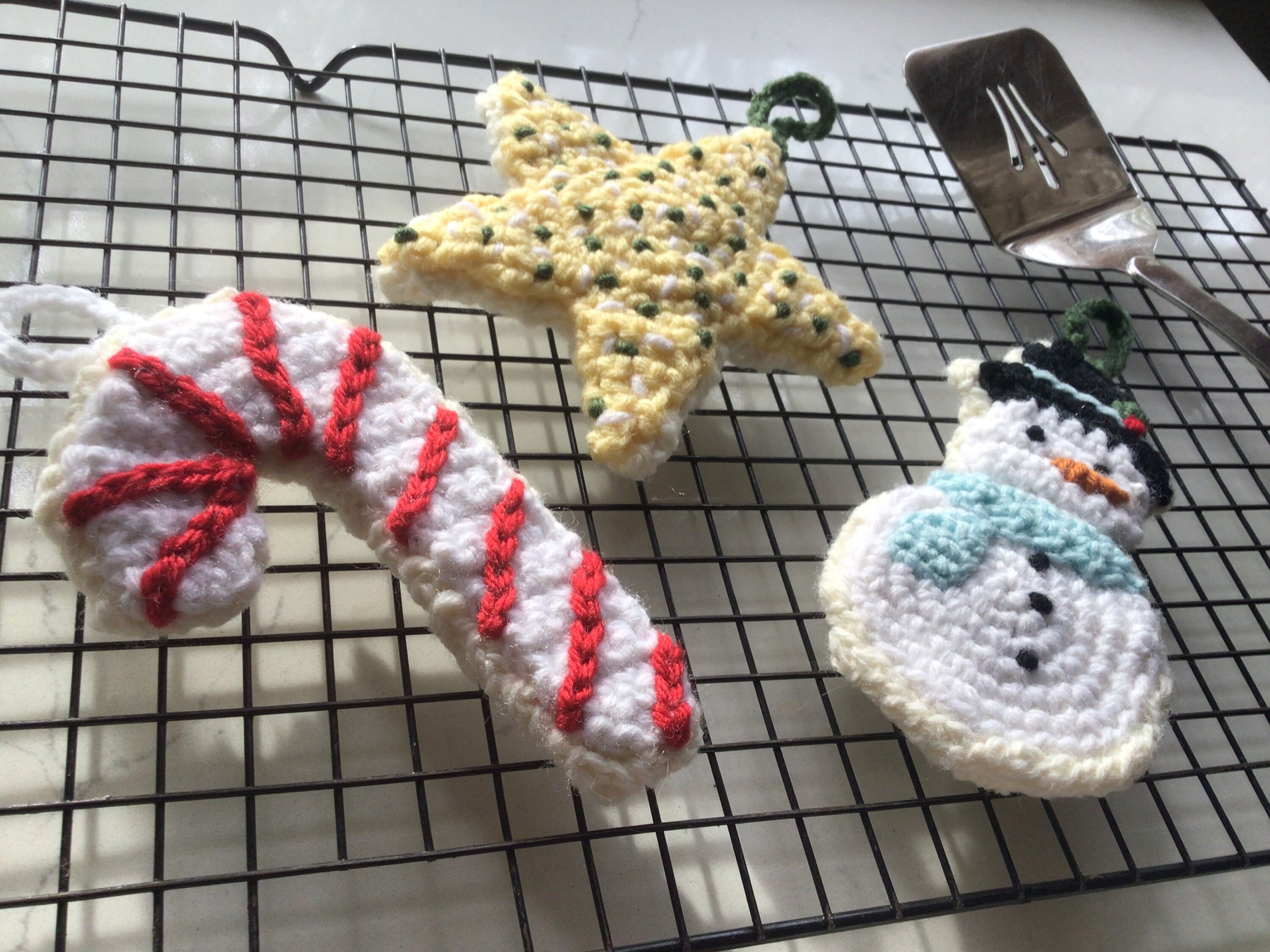Crochet Pattern Bundle- 3 Patterns: Christmas Sugar Cookie Snowman ...