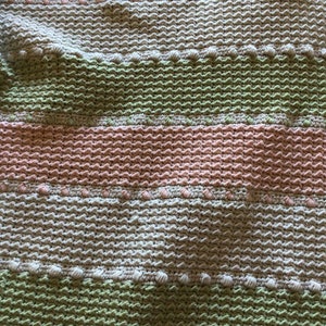 Crochet PATTERN - Puff and Moss Afghan, Textured Throw Blanket - Etsy