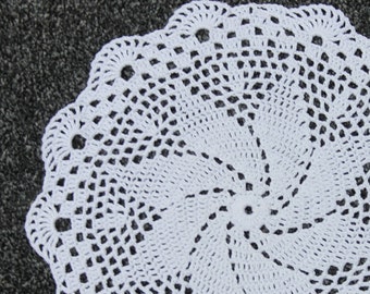 Crochet Doilies Crocheted Lace Doily Rustic Farmhouse Vintage | Etsy