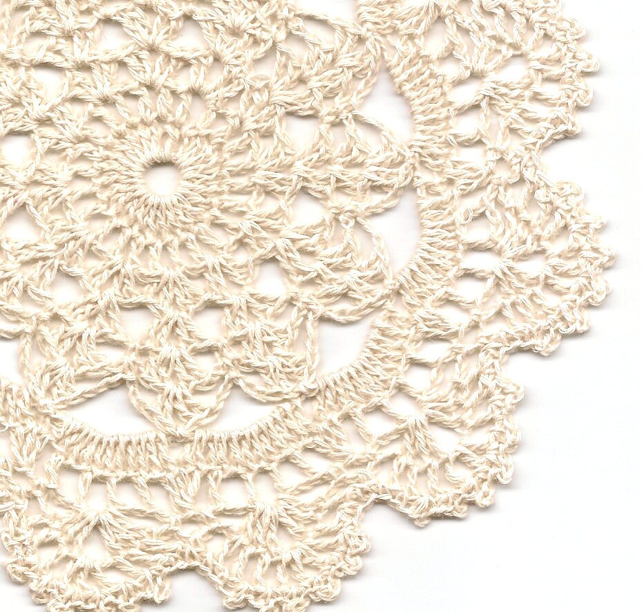 Eco Friendly Crochet Doily Lace Lacy Doilies Elegant Linen | Etsy
