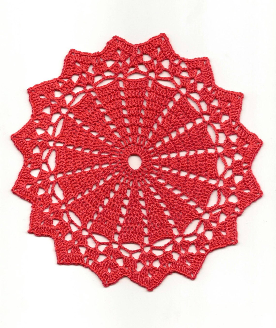 Vintage Handmade Crochet Doily Lace Lacy Doilies Wedding Decoration ...